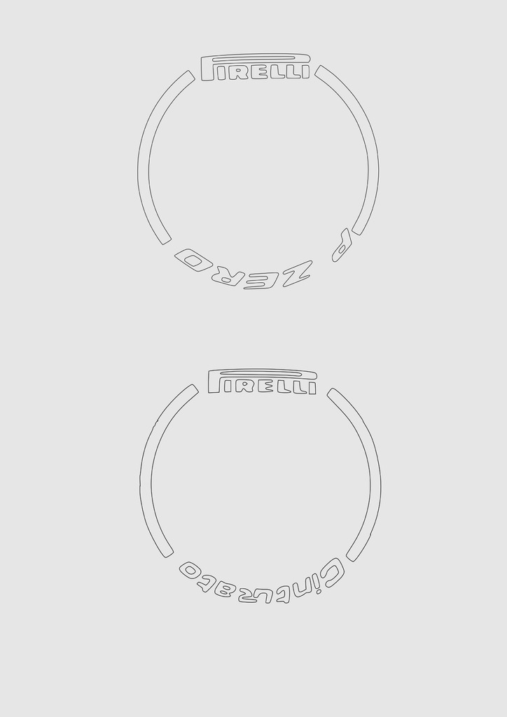 Archivo 3D gratis Pirelli Tire Logo SVG 🚩 ・Plan imprimible en 3D para ...