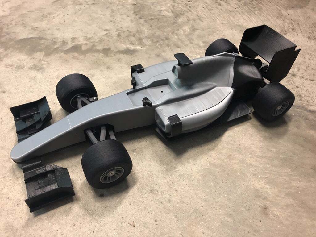 3D printing OpenRC F1 car - 1:10 RC Car・Cults