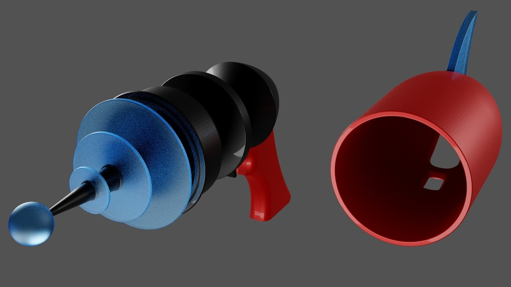 🔫 Ray Gun・Free 3D File for ・Cults