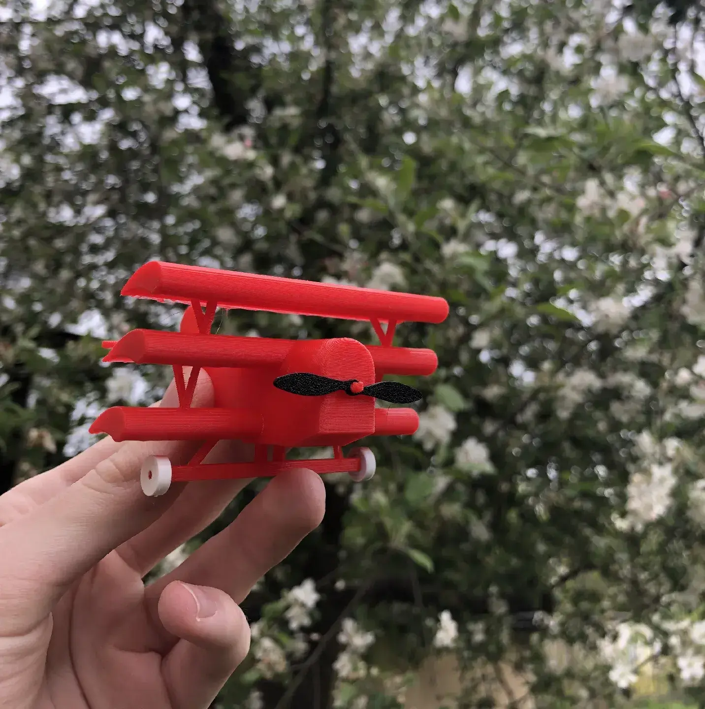 Free 3D file LITTLE PLANE RED BARON FOKKER DR.1 "RED BARON" CARICITURE ...