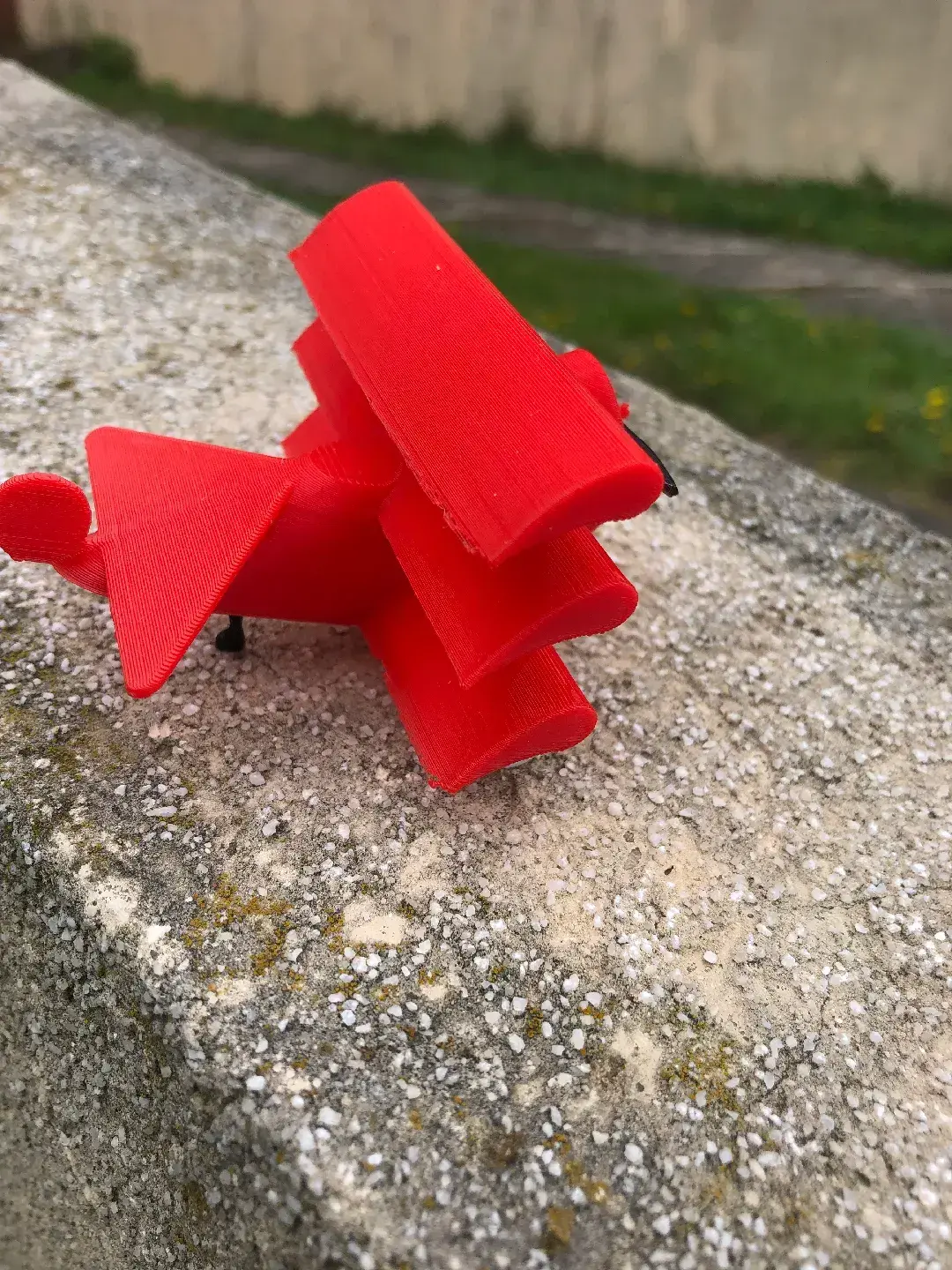 Free 3D file LITTLE PLANE RED BARON FOKKER DR.1 "RED BARON" CARICITURE ...