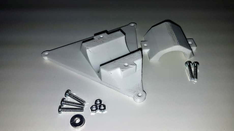 3D-Datei Geutebrueck E2 - Rohrmontage 📷 kostenlos・Modell für 3D-Druck ...