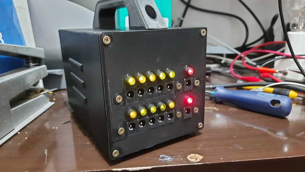 Free 3D file Vented Enclosure Power Supply Box/case maker 📦 ・3D print ...