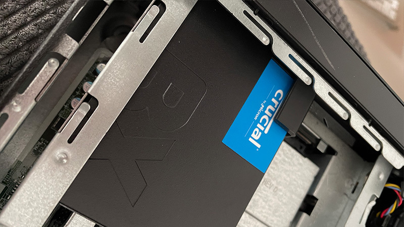 📀 HP EliteDesk 800 G1 USDT - DVD Slot Bezel (with 2.5" drive bracket ...