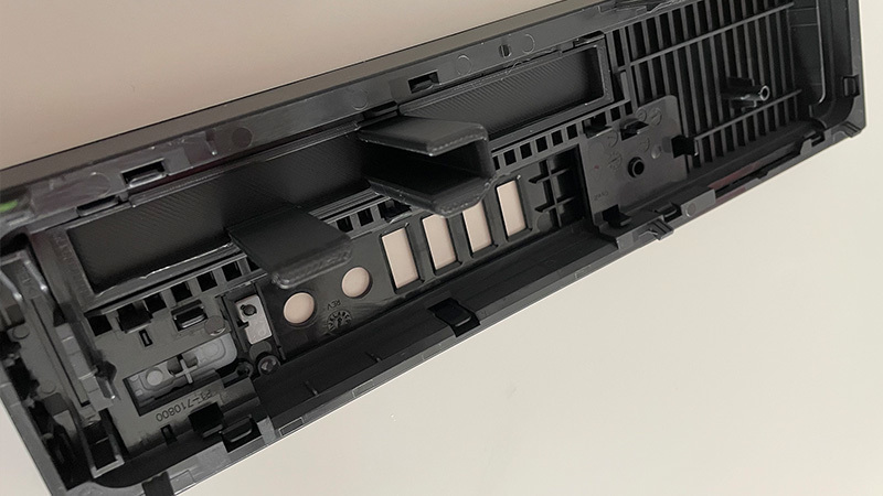 📀 HP EliteDesk 800 G1 USDT - DVD Slot Bezel (with 2.5" drive bracket ...