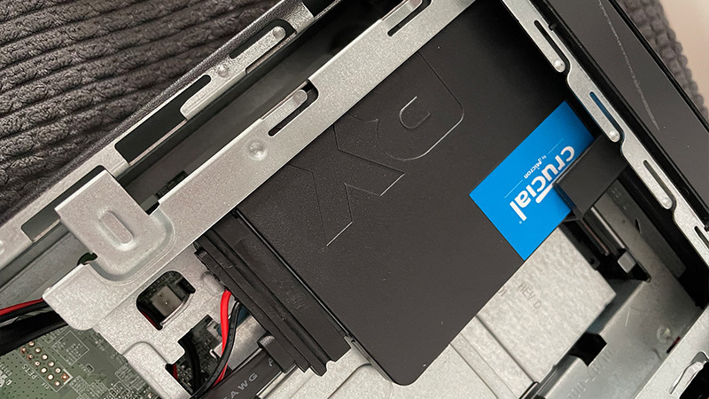 📀 HP EliteDesk 800 G1 USDT - DVD Slot Bezel (with 2.5" drive bracket ...