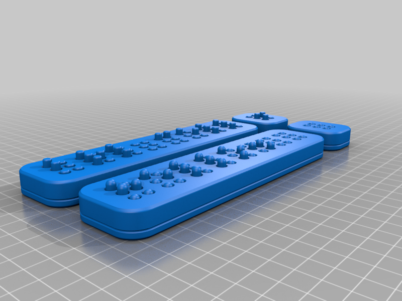 Free 3D file Braille Training Cell - 4.5MM 🎒 ・3D printing idea to ...
