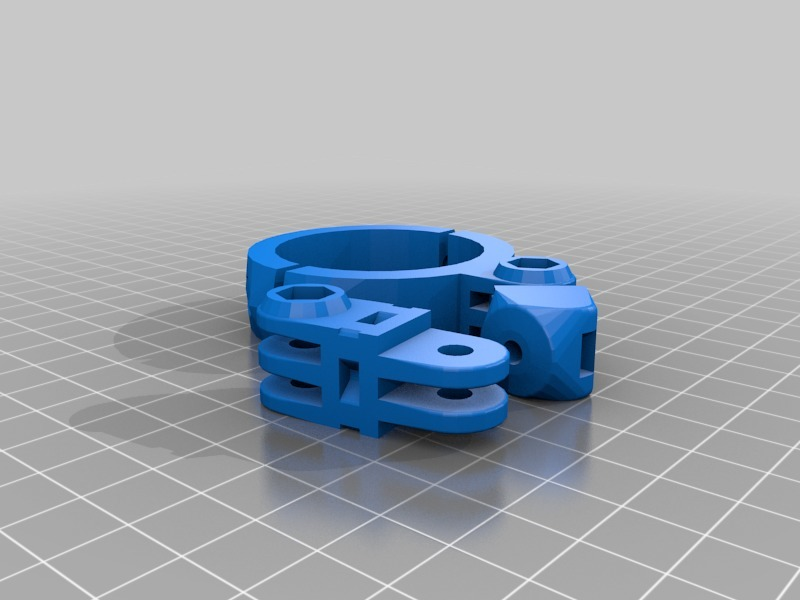 📷 GoPro Roll Cage mount 41mm heavy duty・Fichier 3D Gratuit pour ・Cults