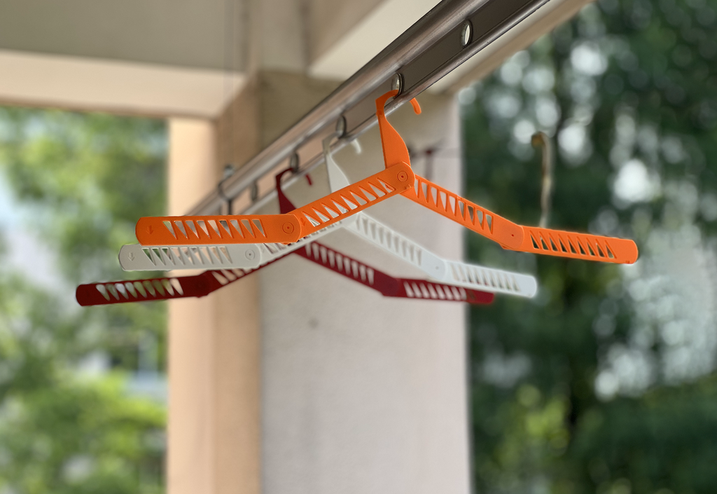 🌳 Foldable Hanger - print all at once・Free 3D File for ・Cults