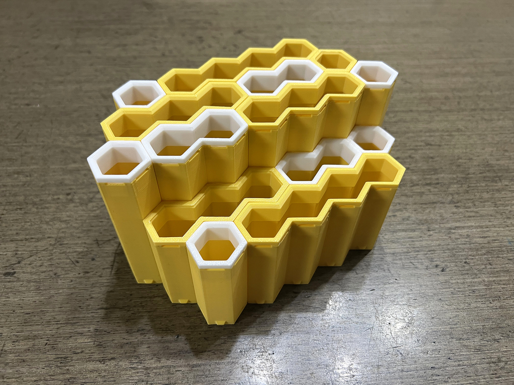 Free 3D file Modular Hex Container 📦 ・Object to download and to 3D ...