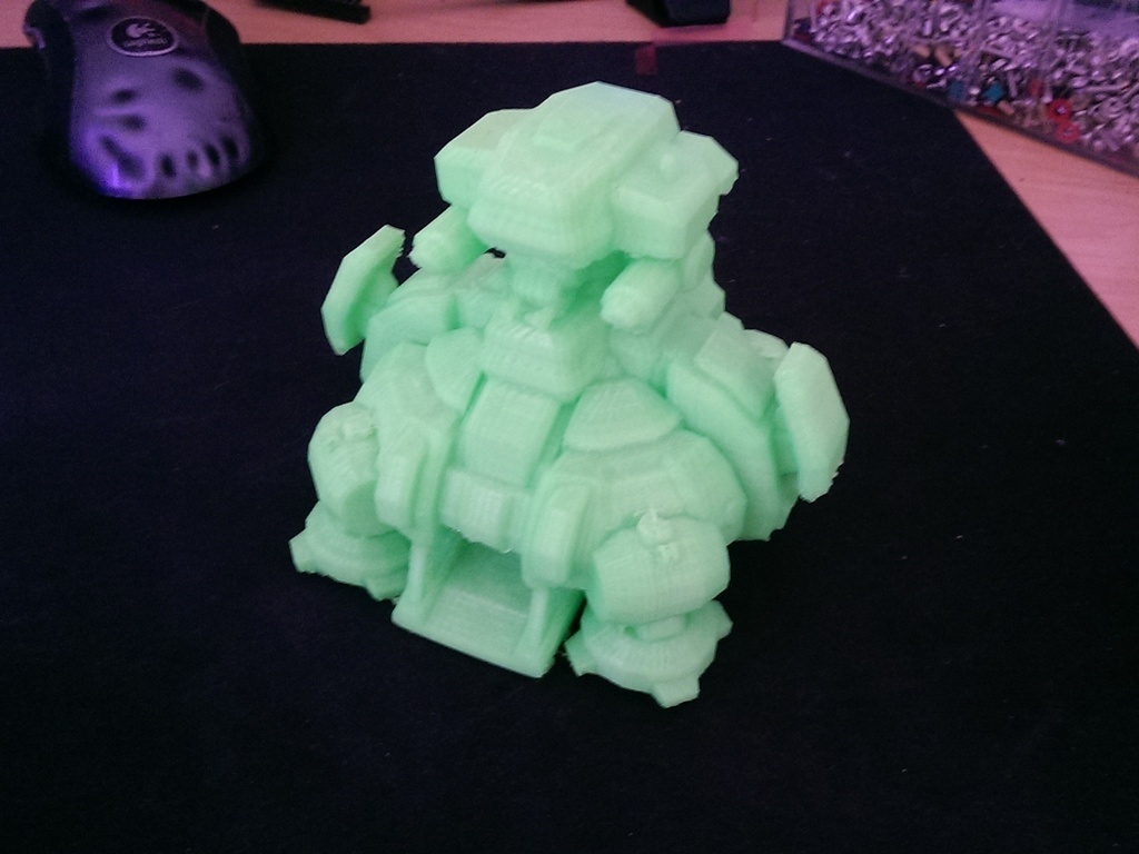 🏠 Starcraft 2 Terran Planetary fortress・Free 3D File for ・Cults