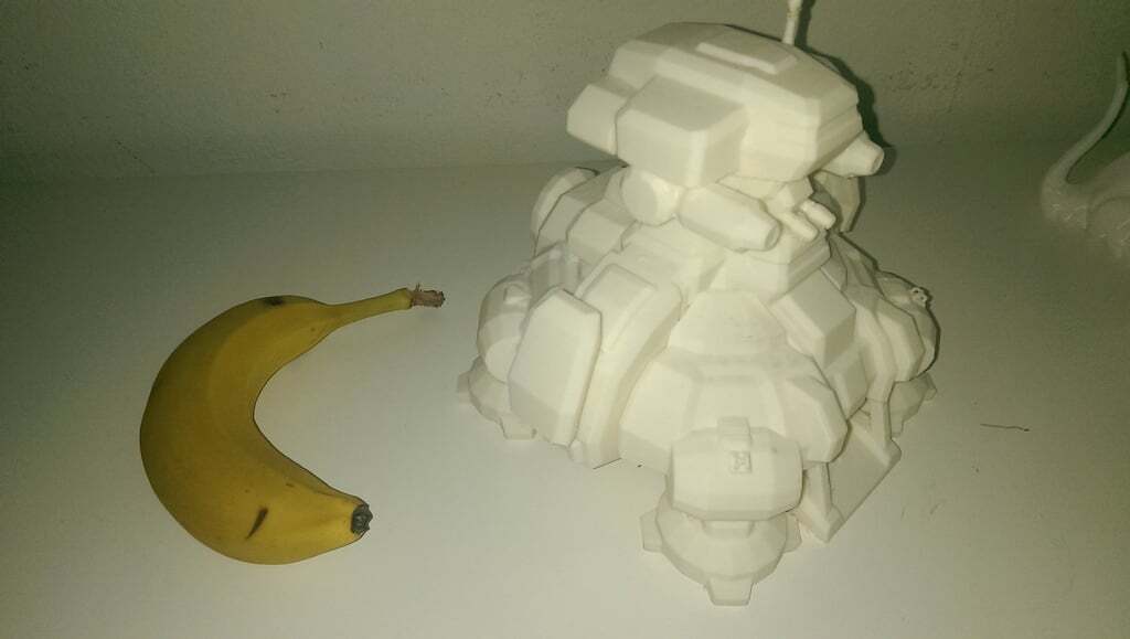 🏠 Starcraft 2 Terran Planetary fortress・3D Print・Cults