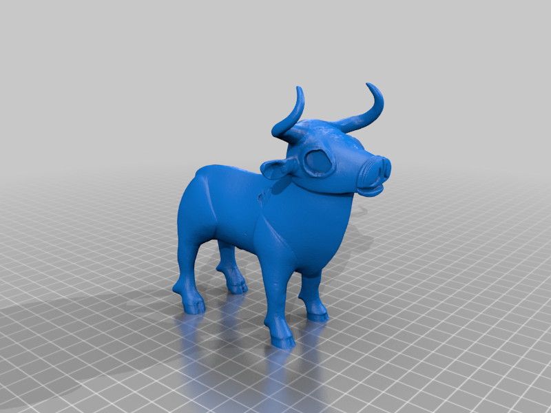 Free 3D file Figure of a Bull by Natural History Museum of Vienna 🐂 ・3D ...