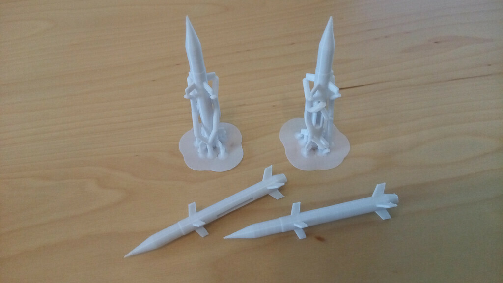 Free 3D file Missile - easy to print - for F-302 from Stargate by ...