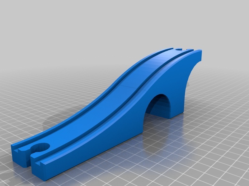 🚆 OpenSCAD train track library SE・Free 3D File for ・Cults