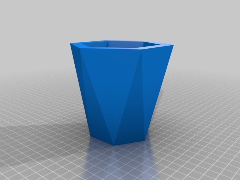 Free 3D file Hexagonal Cup 🏢 ・3D print object to download・Cults