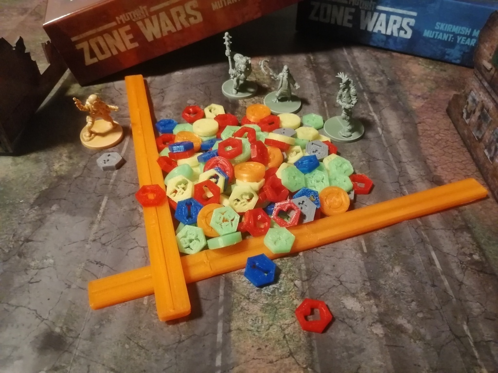 Free 3D file Mutant: Year Zero - Zone Wars Tokens 🧸 ・3D printing design ...