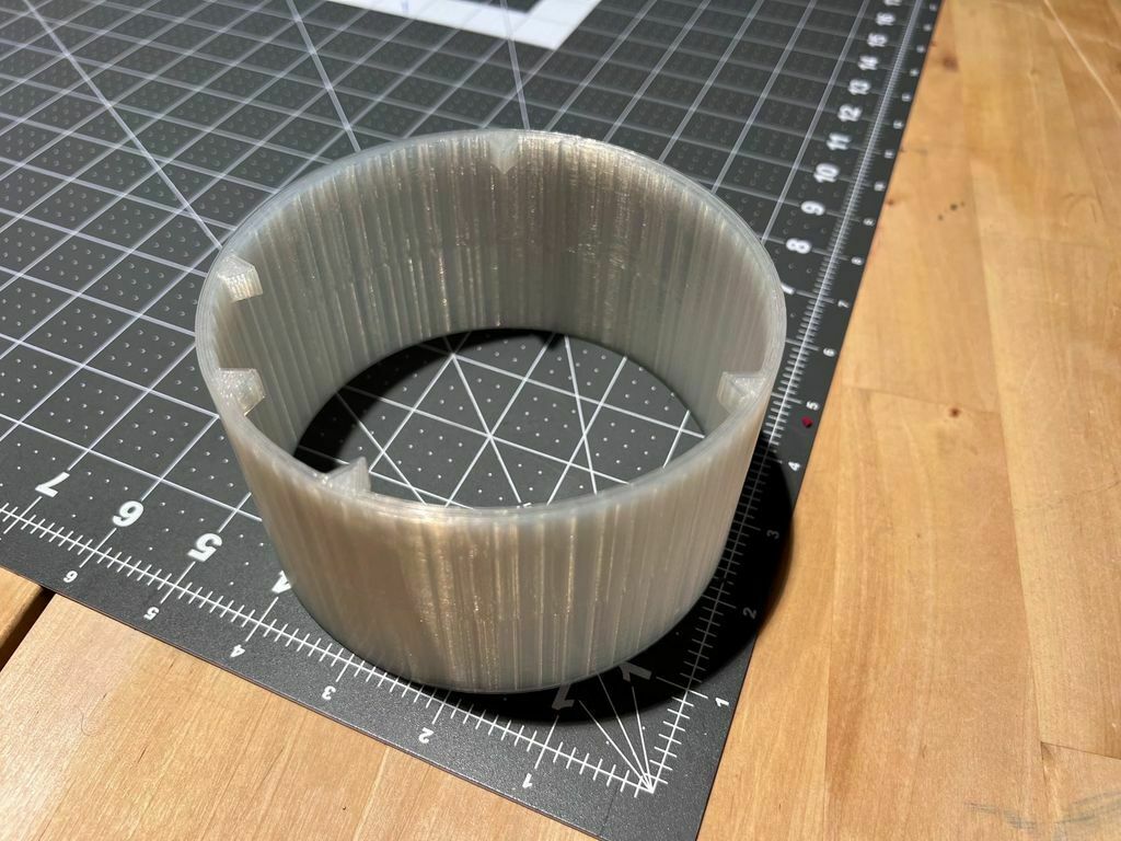 🎲 5" Circular Mold Housing with Registration Keys・Free 3D File for ・Cults