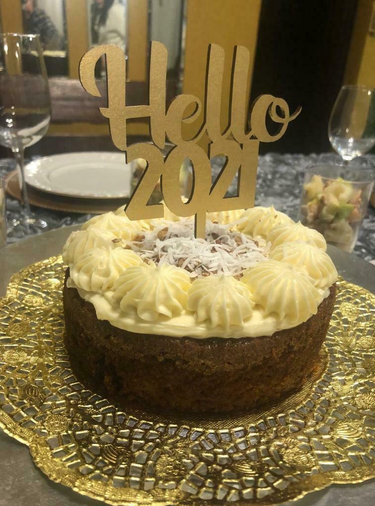 Free 3D file 2021 Cake Topper 🍰 ・3D print object to download・Cults