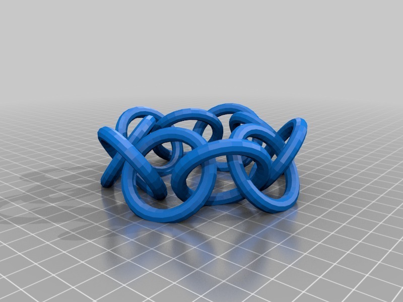 Free 3D file Interlocked Rings 🎨 ・3D print object to download・Cults