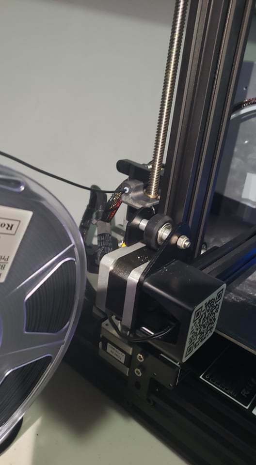 🪢 Side Spool Filament Guide for Ender 3/Pro・Free 3D File for ・Cults