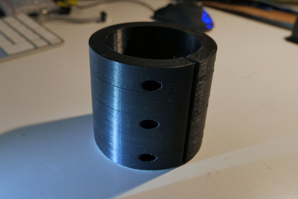 🔫 3 1/2 inch (89mm) to 65mm CNC Spindle adapter sleeve・Free 3D File for ...
