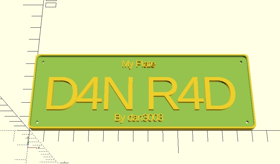 Free 3D file PlateR 🚗 ・3D printing template to download・Cults