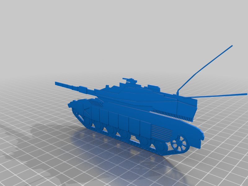 🇮🇱 Merkava Mk 4・Free 3D File for ・Cults