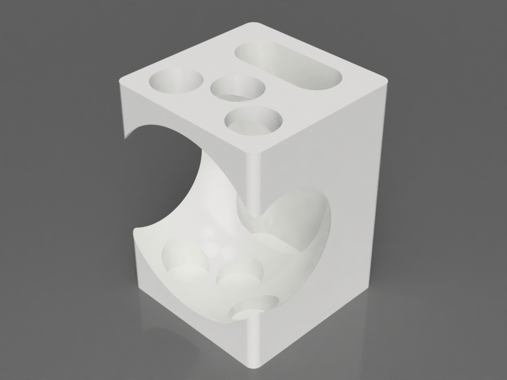 🪥 Toothbrush holder・Free 3D File for ・Cults