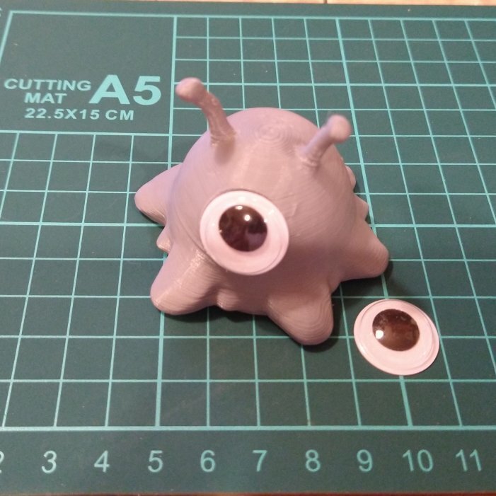 Free 3D file Brain Slug mod for Googly Eye 🧠 ・Template to download and ...