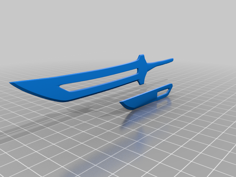 🗡️ Bleach Sword Shikai Zangetsu True Version Zanpakuto・Free 3D File for ...