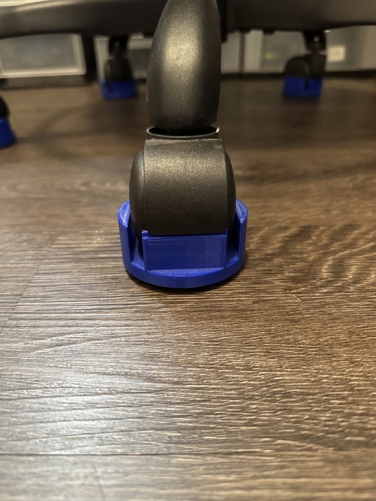 🛞 Caster Wheel Lock/Stopper・Free 3D File for ・Cults