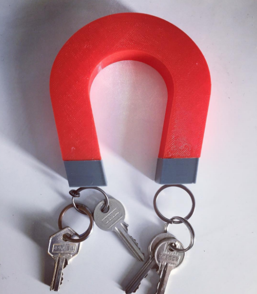 3D printed Magnet ACME Key Holder • made with Ideawerk Speed・Cults