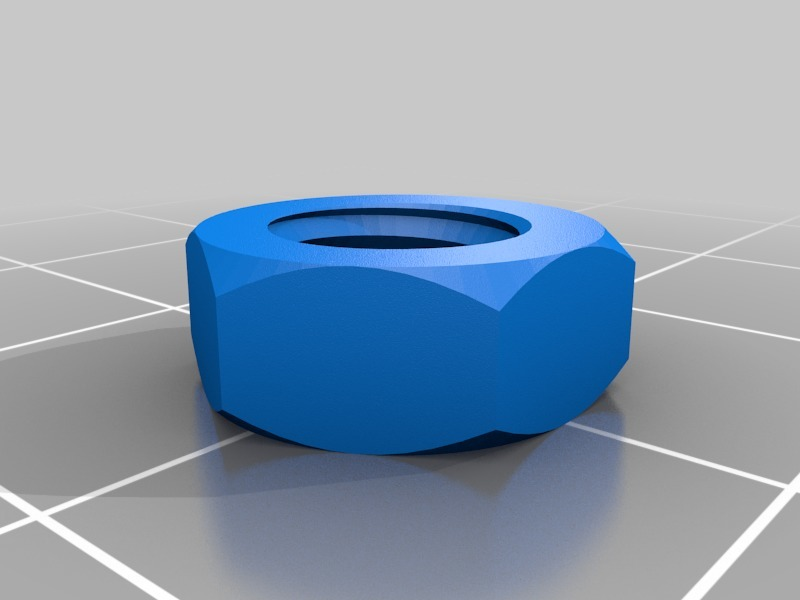 Free 3D file nut 🔩 ・3D printer model to download・Cults