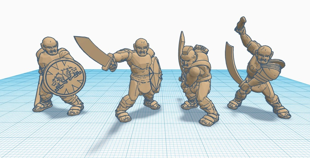 Archivo 3D gratis Heroscape Proxies: Blade Gruts 🎲 ・Modelo para ...