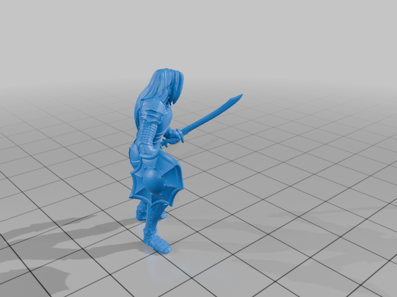 Free 3D file Heroscape: Dark Elf Sword and Shield 🧝 ・3D print model to ...