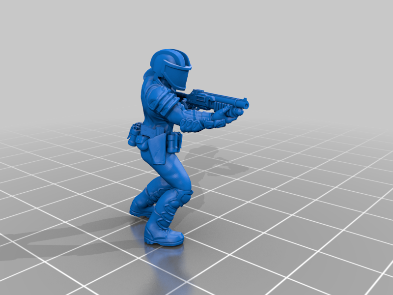 Archivo 3D gratis Heroscape: Riot Police- Riot Shotguns 🚓 ・Objeto de ...