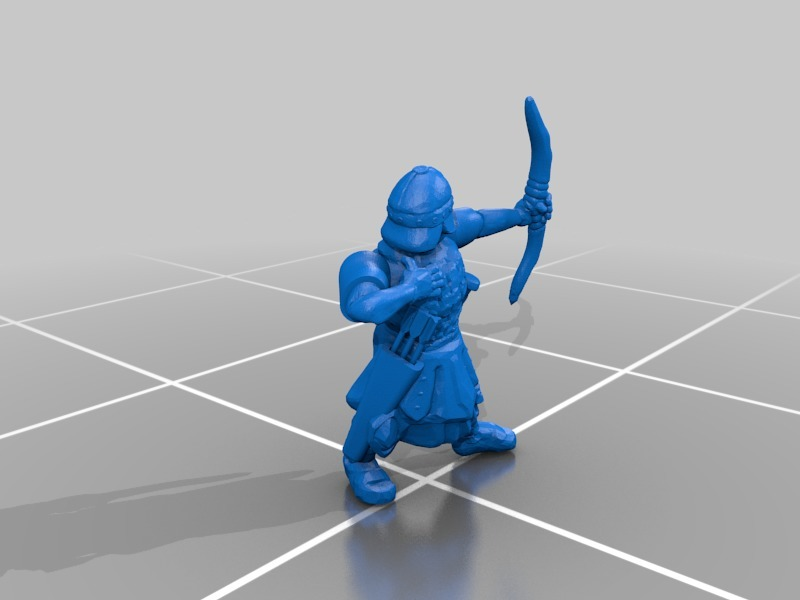 Free 3D file Heroscape Proxies: Roman Archers 🎲 ・3D printer model to ...