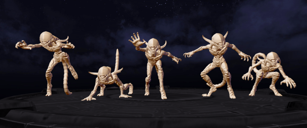 Free 3D file Heroscape: Xeno Aliens 👽 ・3D printing design to download・Cults