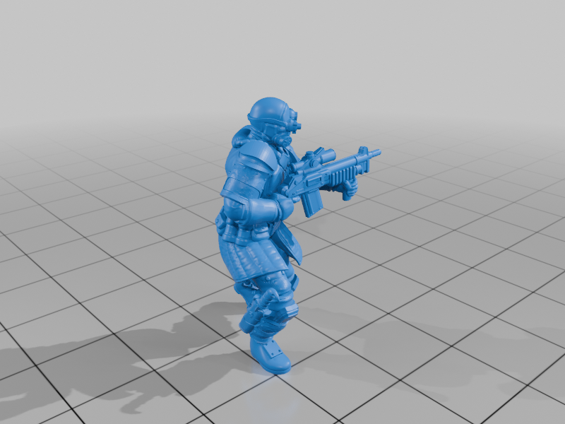 Бесплатный 3D файл Heroscape: Microcorp Troopers 🎲 ・Дизайн 3D принтера для загрузки・Cults