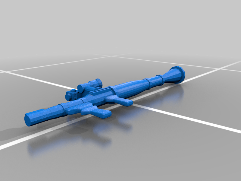 Free 3D file RPG-7 (Low Detail) 🔫 ・3D printable design to download・Cults