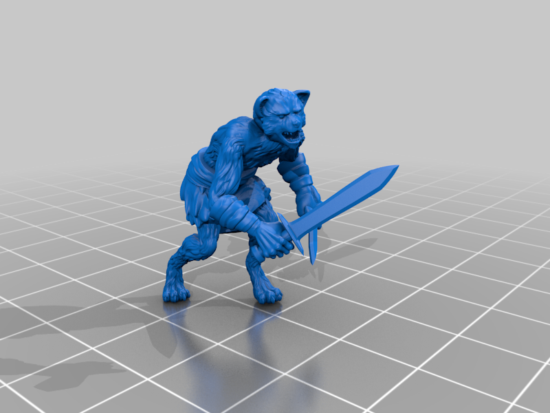 Free 3D file Heroscape: Gnoll Fighters 🎲 ・3D print model to download・Cults
