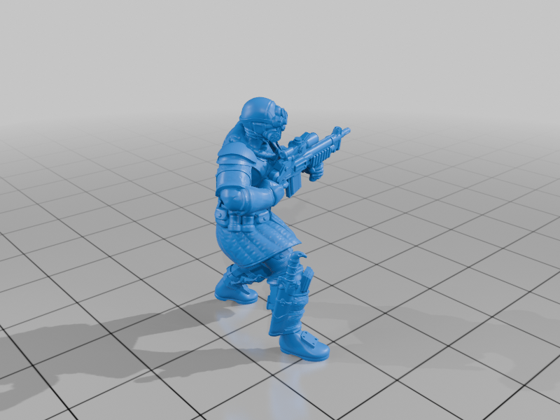 Free 3D file Heroscape: Microcorp Troopers 🎲 ・3D printer design to ...