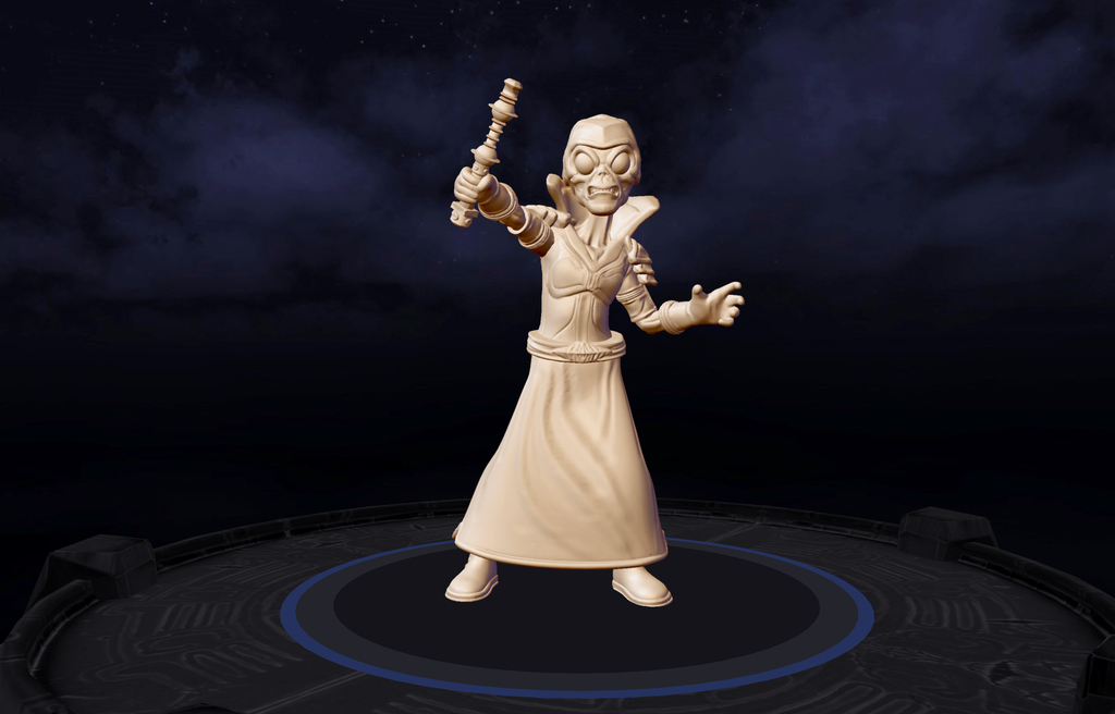 Free 3D file Heroscape: Grey Alien Overseer 👽 ・Model to download and 3D ...