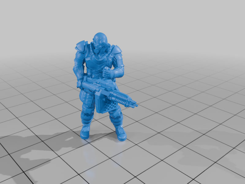 Free 3D file Heroscape: Microcorp Troopers 🎲 ・3D printer design to ...