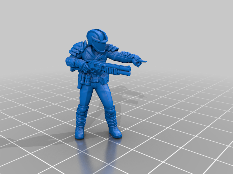 Archivo 3D gratis Heroscape: Riot Police- Riot Shotguns 🚓 ・Objeto de ...
