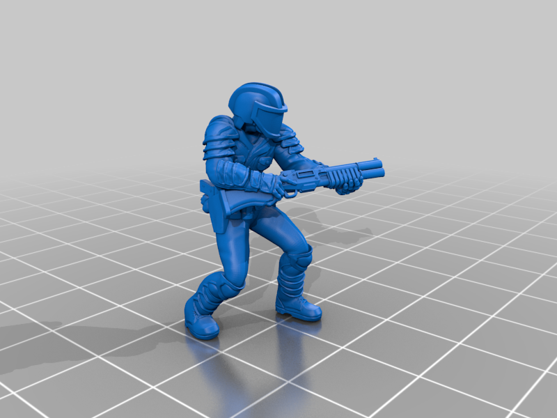 Archivo 3D gratis Heroscape: Riot Police- Riot Shotguns 🚓 ・Objeto de ...