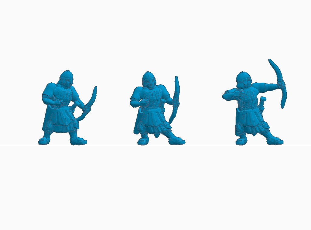 Free 3D file Heroscape Proxies: Roman Archers 🎲 ・3D printer model to ...