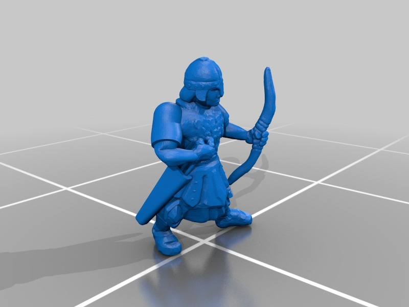 Free 3D file Heroscape Proxies: Roman Archers 🎲 ・3D printer model to ...