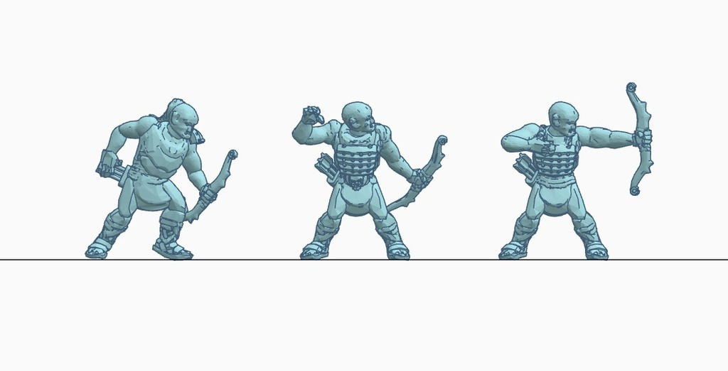 Free 3D file Heroscape Proxies: Arrow Gruts 🏹 ・3D printing design to ...